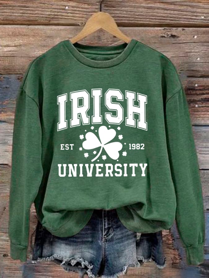 Women's Irish University Est. 1982 Sweatshirt