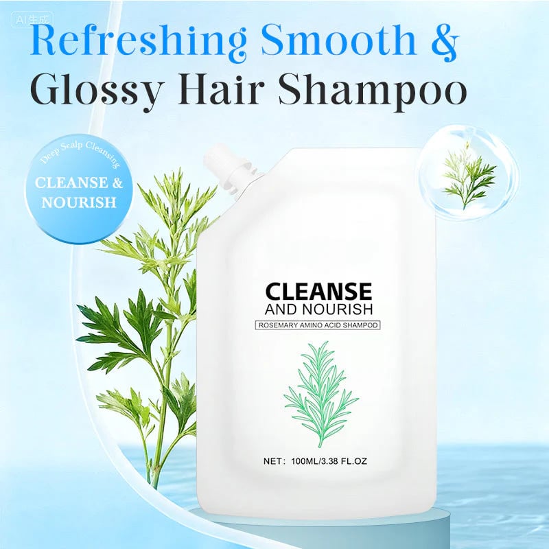 Refreshing Smooth & Glossy Hair Shampoo - Bluntedly