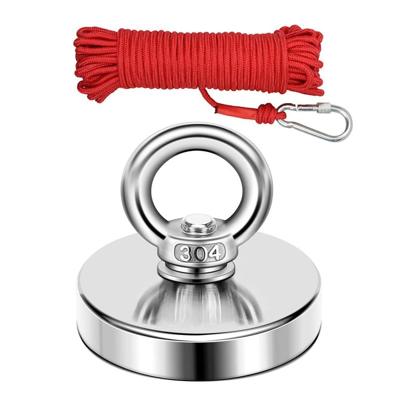 Fishing Magnet: 260LBS Super Strong Neodymium Magnet for Epic Treasure ...