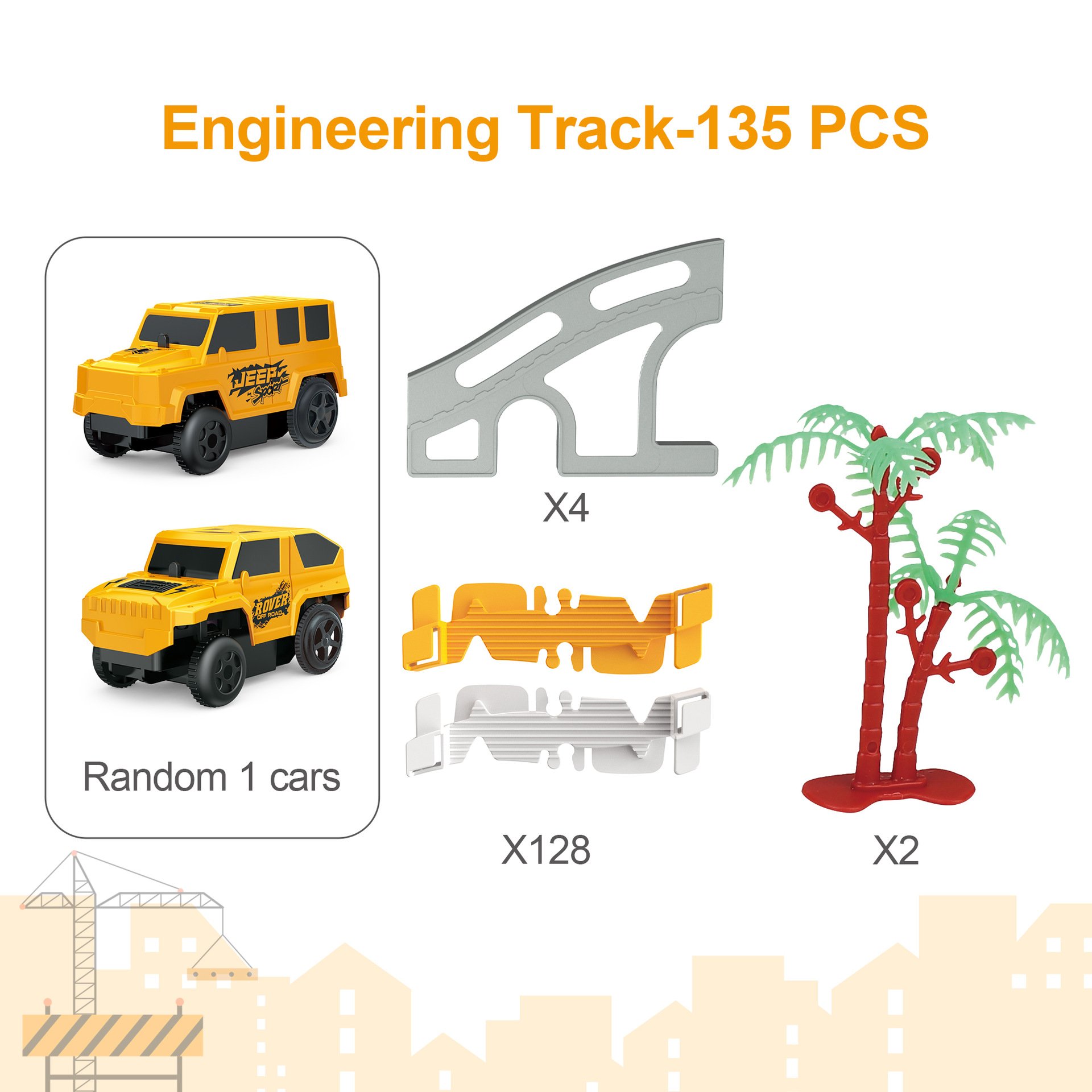 🚗Build a Racing Universe! STEM Ramp Builder Set - Variable Tracks ...
