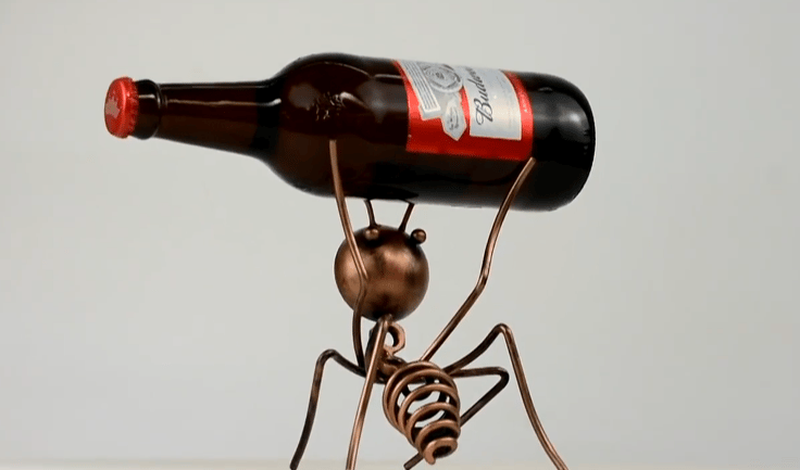 🍺🍷Ant Wine Rack Metal Red Wine Holder